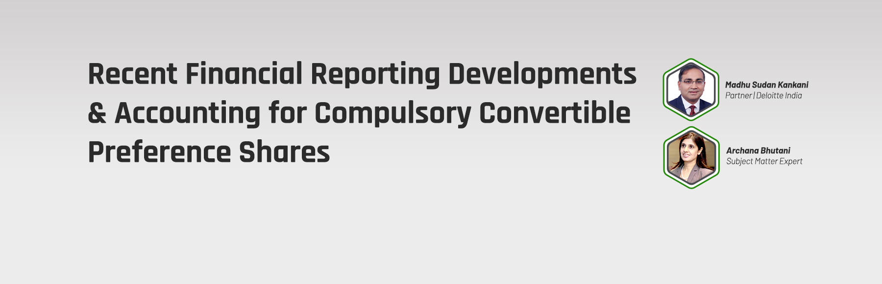 Insights on Accounting for CCPS and Recent Financial Reporting Developments | Deloitte X ...